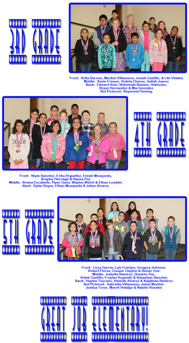 Springlake-Earth Elementary School | UIL Awards Assembly